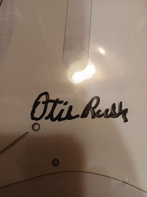 Otis Rush Signed Autograph Rare Blues History Blues Autograph Guitar ...