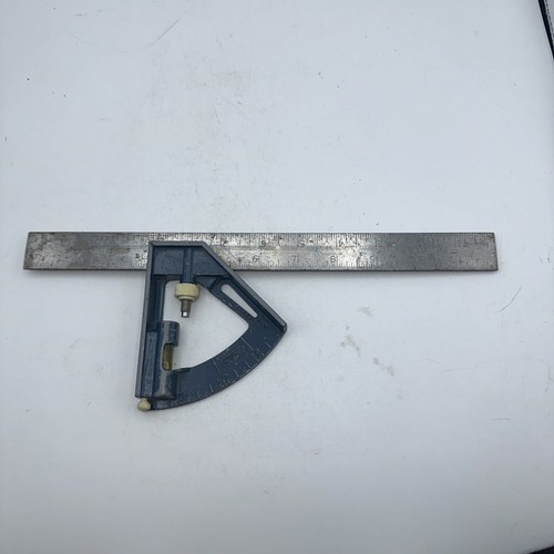 STANLEY Combination Square Ruler COLLECTIBLE VINTAGE ANTIQUE OLD WOW | eBay