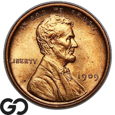 1909 VDB Lincoln Cent Wheat Penny, Nice Gem BU++ | eBay