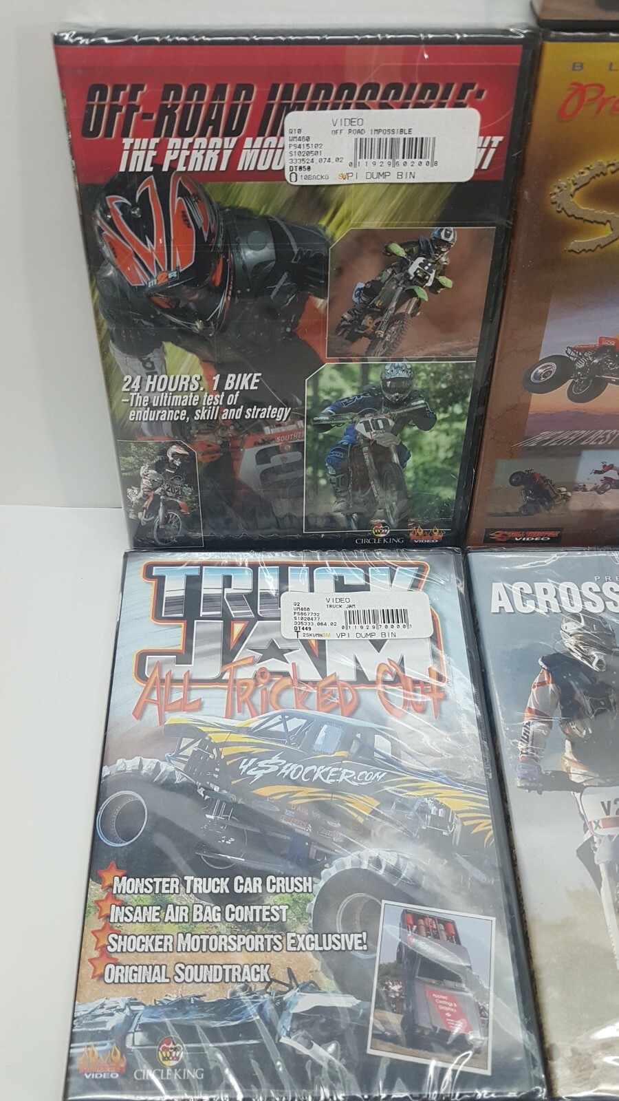 Lot Of ATV Dirt Bike And Monster Truck DVDs | eBay
