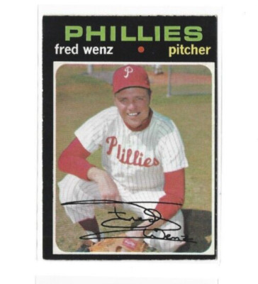 1971 O-Pee-Chee #92 Fred Wenz EXMT | eBay