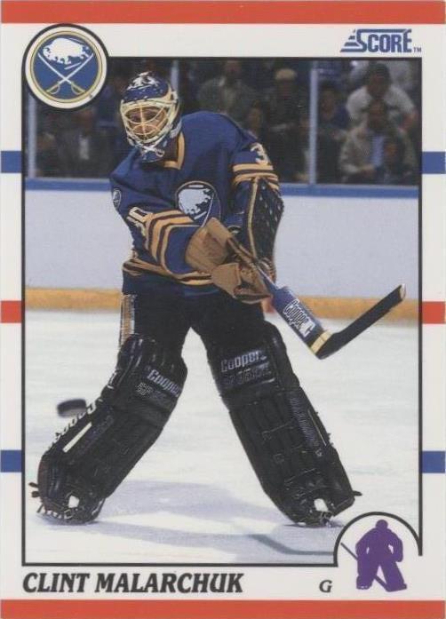 1990-91 Score - Clint Malarchuk #289 for sale online | eBay