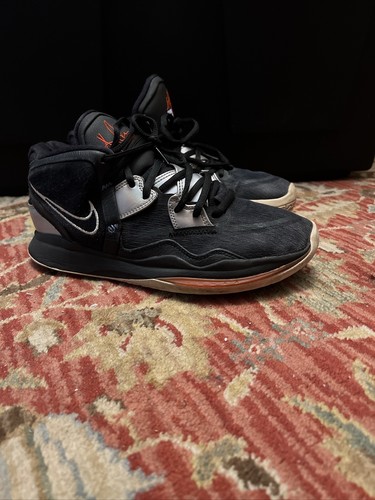 Nike Men’s US 8 Kyrie Infinity Fire & Ice Black Silver Basketball ...