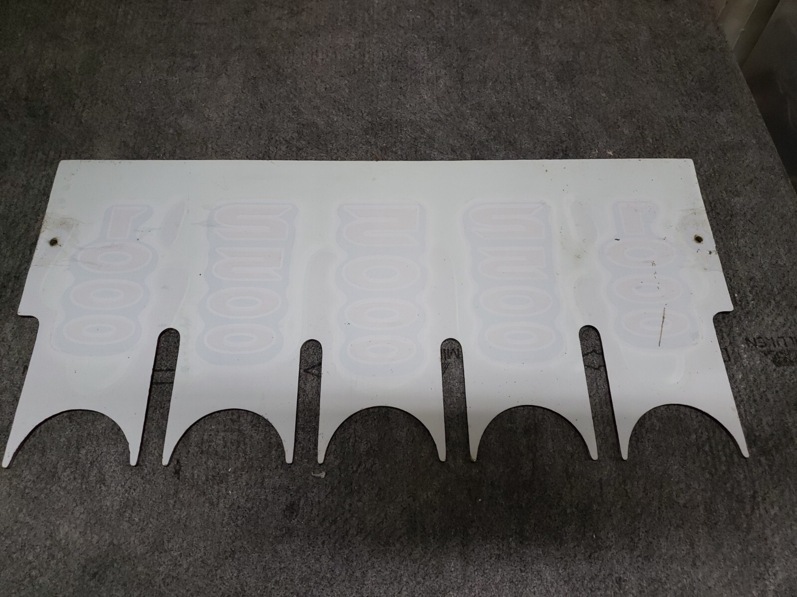 Dunk N Alien Skeeball Target Plexi | eBay