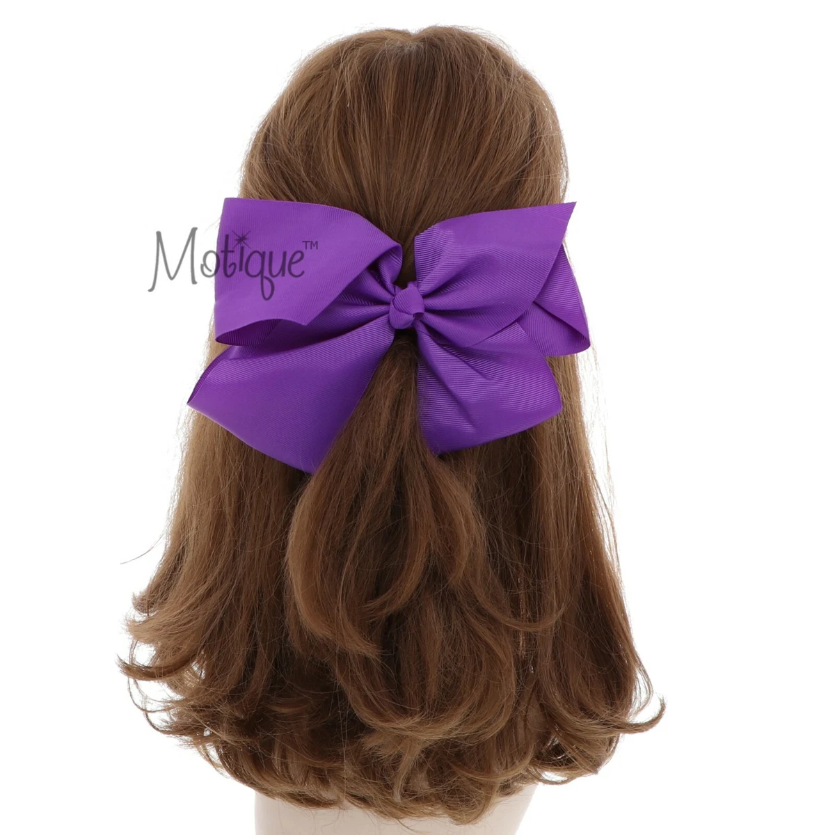 Purple Ribbon Bow