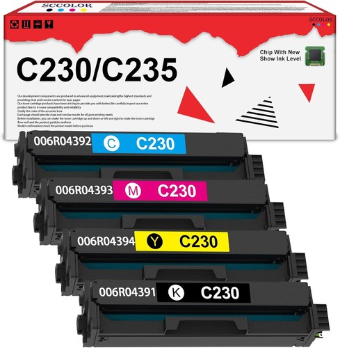 C230 C235 Toner Cartridge Replacement with New Chip Xerox 006R04391 ...