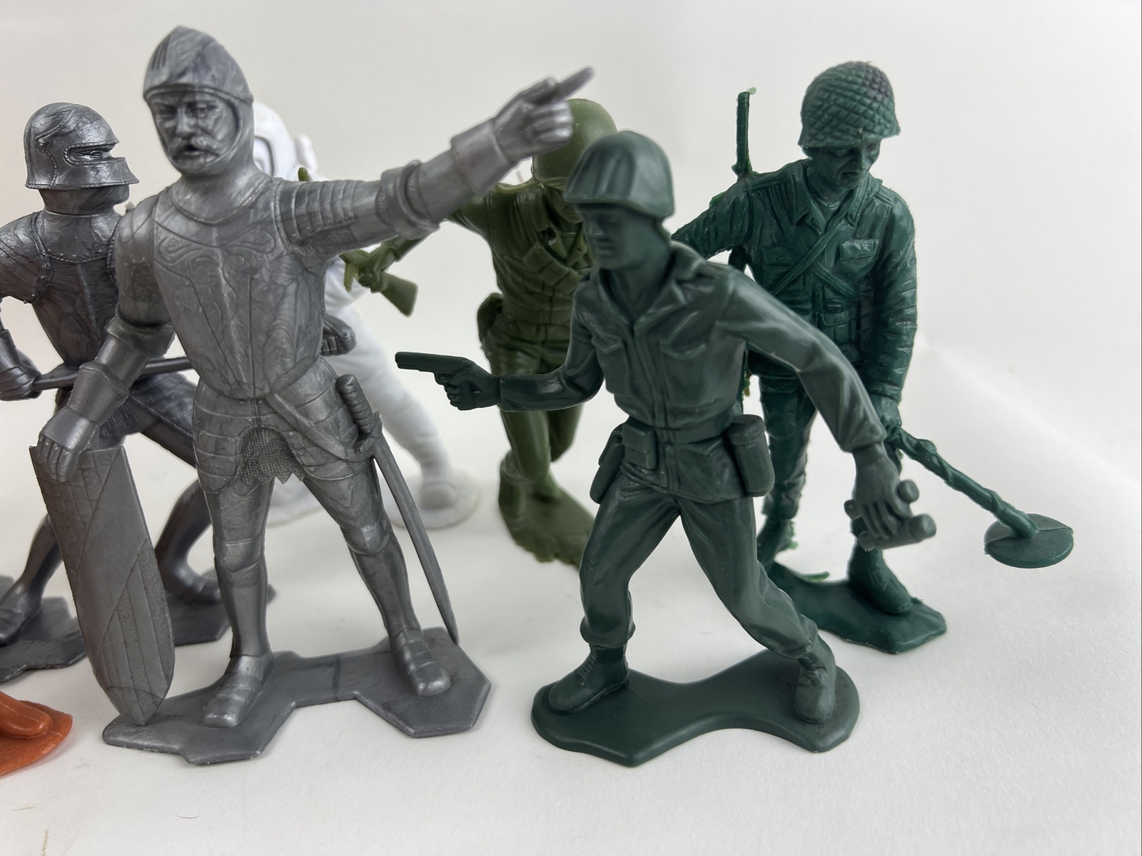 Vintage Marx Army Men Cowboys And Indians And Astronauts