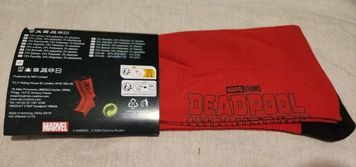 Deadpool & Wolverine Socks, Promotional,Heineken, Disney Insider ...
