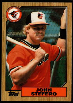 1987 Topps Tiffany #563 John Stefero NM-MT Orioles | eBay