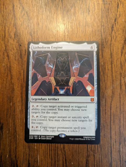 MTG Lithoform Engine Zendikar Rising 245/280 Regular Mythic for sale ...