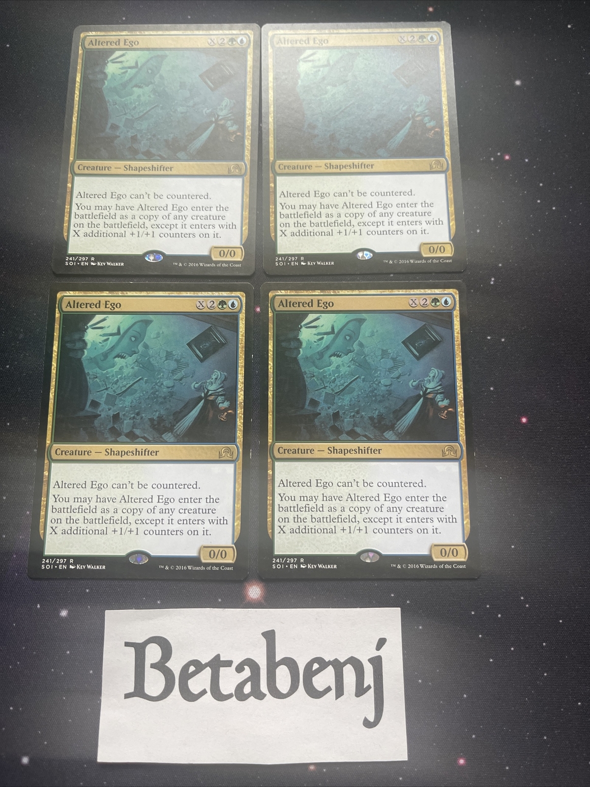 4x MTG Altered Ego Shadows Over Innistrad (Playset) | eBay