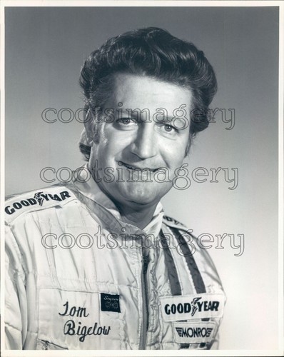 Midget Car Auto Racer Tom Bigelow Press Photo | eBay