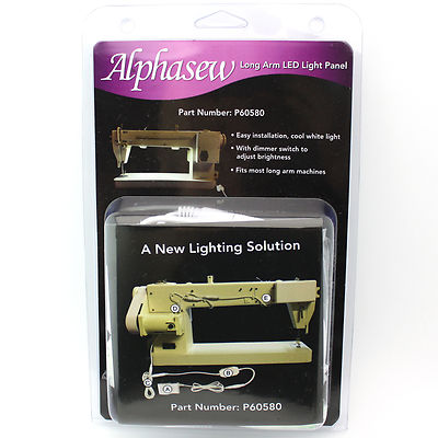 Alphasew Dual Panel LED Light Kit For Long Arm Sewing Machine | eBay