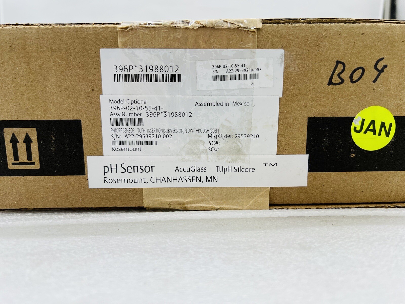 Rosemount 396P-01-10-55-41 pH/ORP Sensor for sale online | eBay