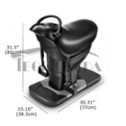Horse Riding Machine Black Exercise Machine Horse Riding Simulator 110V ...