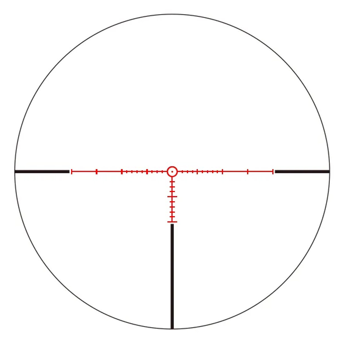 March X Tac 8-80x56 MTR-4 6Lvl Illum SFP scope w/Middle Wheel D80V56TI ...
