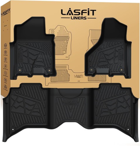 Floor Mats for 2019-2026 RAM 2500 & 3500 Protection 1st & 2nd Row Floor ...
