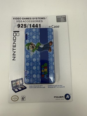 Nintendo DS / DSi / DS Lite Game Card Storage Case Luigi Super Mario ...