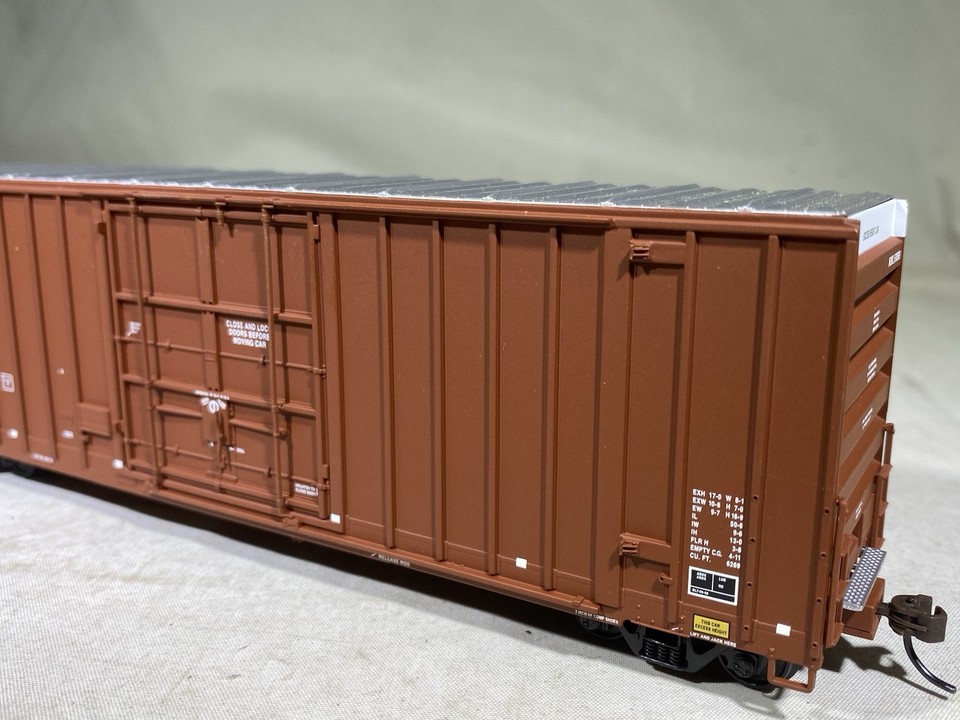 HO WALTHERS GUNDERSON 50' HI-CUBE PAPER BOXCAR Northwestern Oklahoma ...
