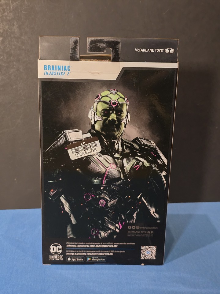 Brainiac DC Multiverse McFarlane 7 Inch Figure | eBay