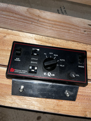 E-Q2B Siren PA System Controller | eBay