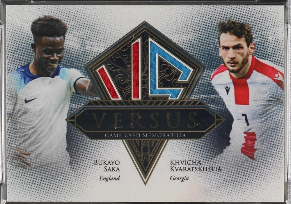 2023-24 Futera Unique World Football - Versus Relics Bukayo Saka ...