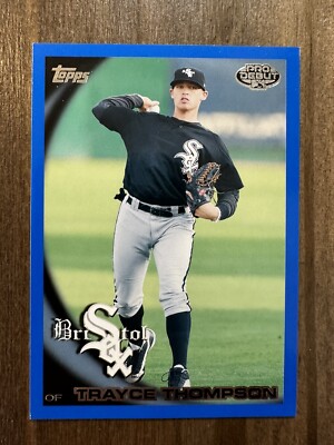 TRAYCE THOMPSON 2010 Topps Pro Debut BLUE Parallel ROOKIE #093/259 (#89 ...
