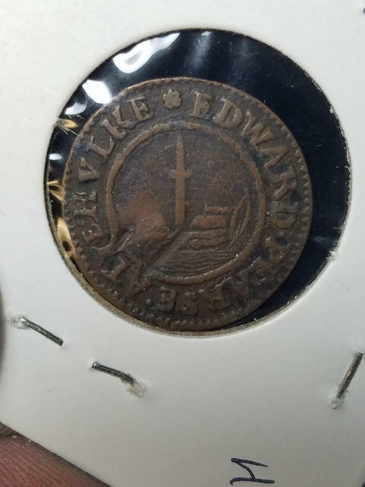 1667 England Edward Pearse Portsmouth 1/2 Penny Token | eBay