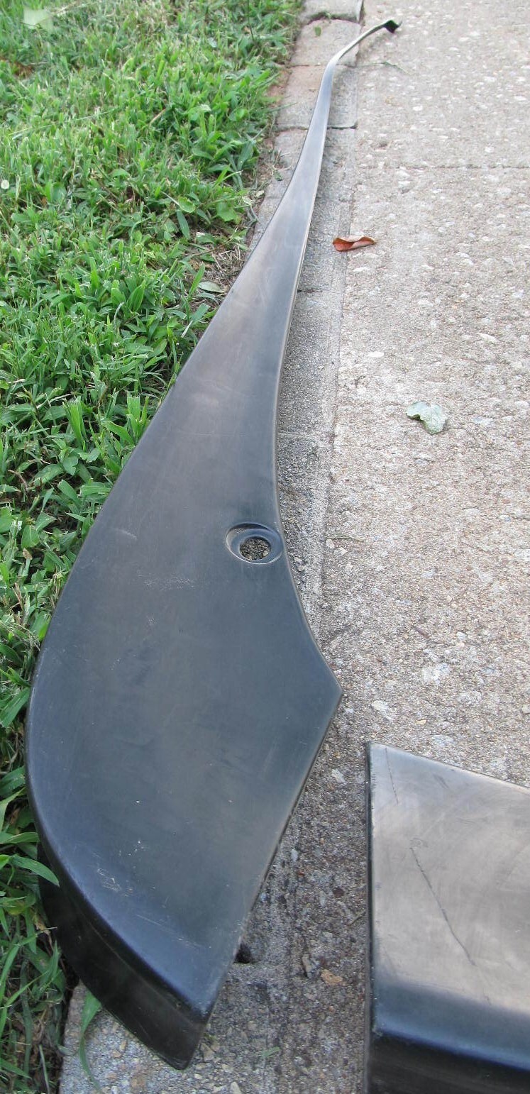 NOS Xenon Ducktail Rear Wing Spoiler 3 piece 1984 1985 1986 Nissan Z31 ...