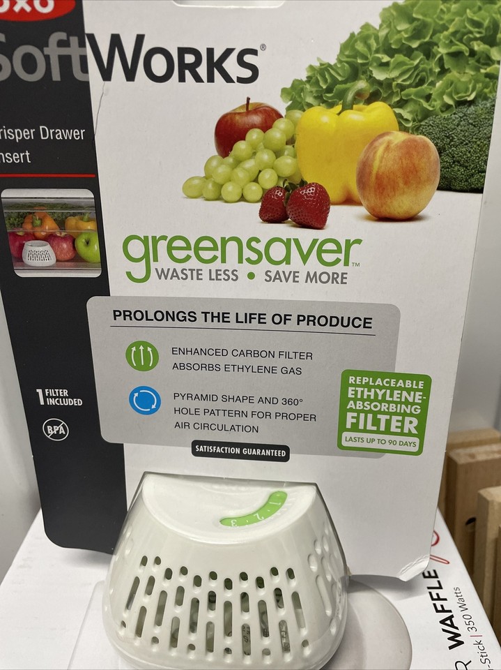 OXO Soft Works GreenSaver Vegetable Produce Crisper Drawer Insert + 1 ...