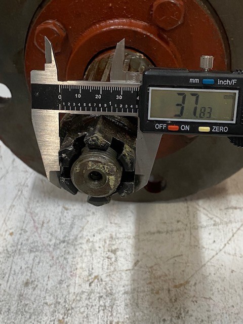 Slasher Gearbox Rotary Cutter 51mm Shaft 4-1/2" | 35mm Shaft 4-1/8" | 1 ...