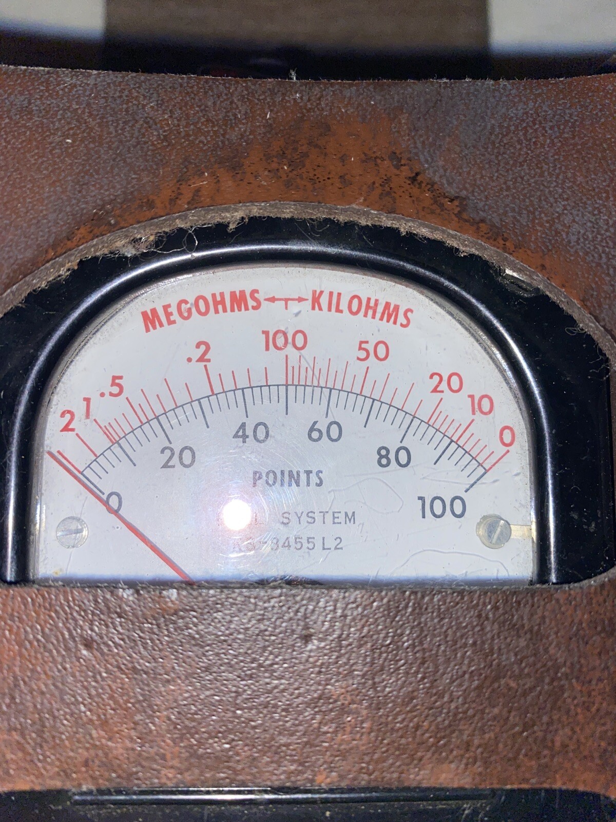 Bell System KS-8455L2 Megohms / Kilohms with Leather Case | eBay
