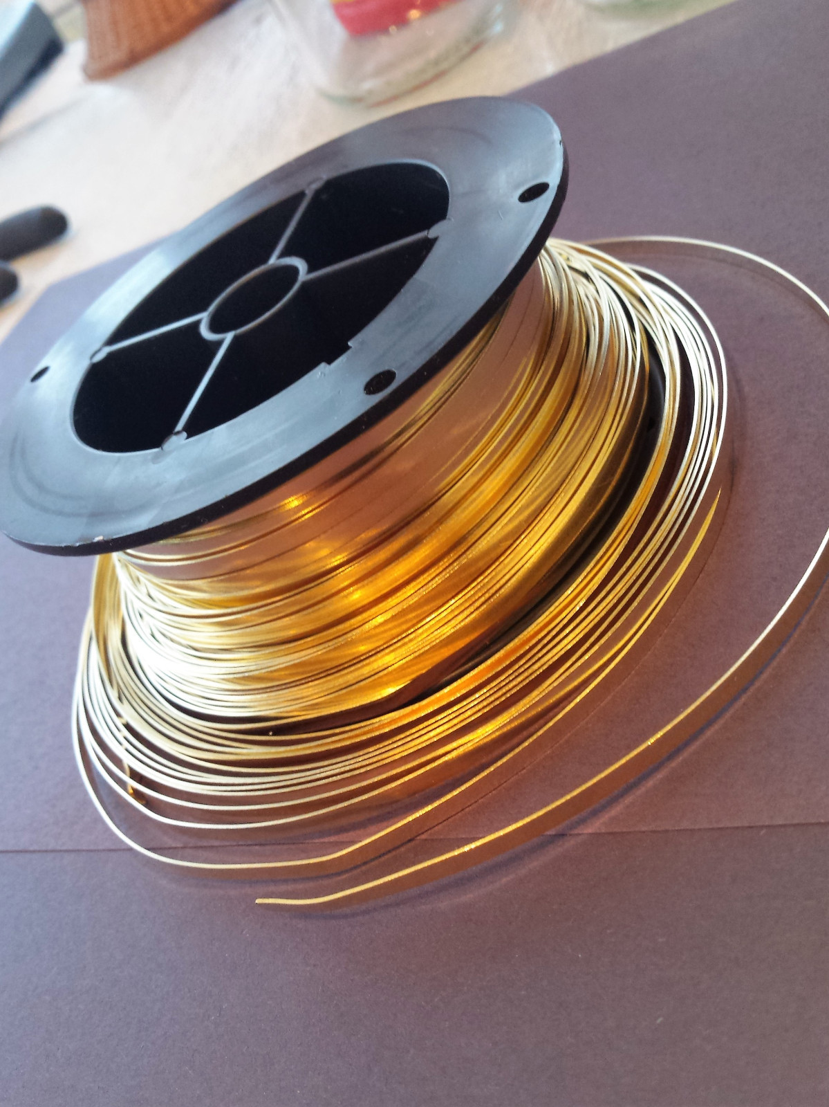 Adornville® Brass ROUND Wire Gauge12-28g Nu-Gold Merlins Gold USA Dead ...