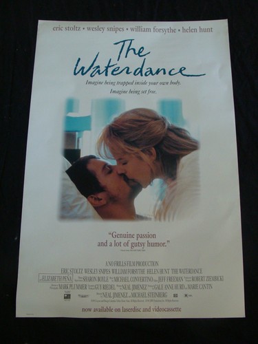 THE WATERDANCE movie poster HELEN HUNT ERIC STOLTZ original video store ...