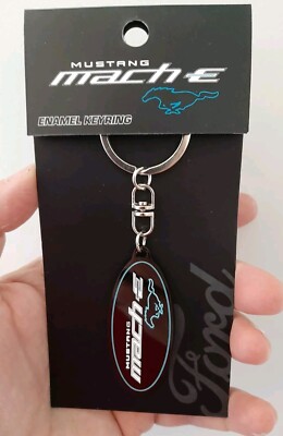 Ford Mustang Mach E Keyring - Metal Keychain Key Ring | eBay Australia