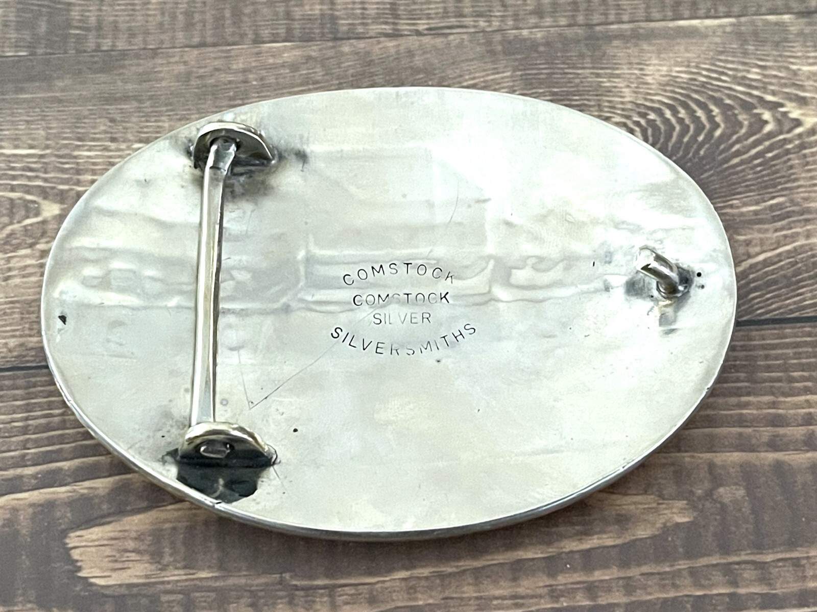 Vintage Comstock Silver Silversmiths Silver Belt Buckle | eBay