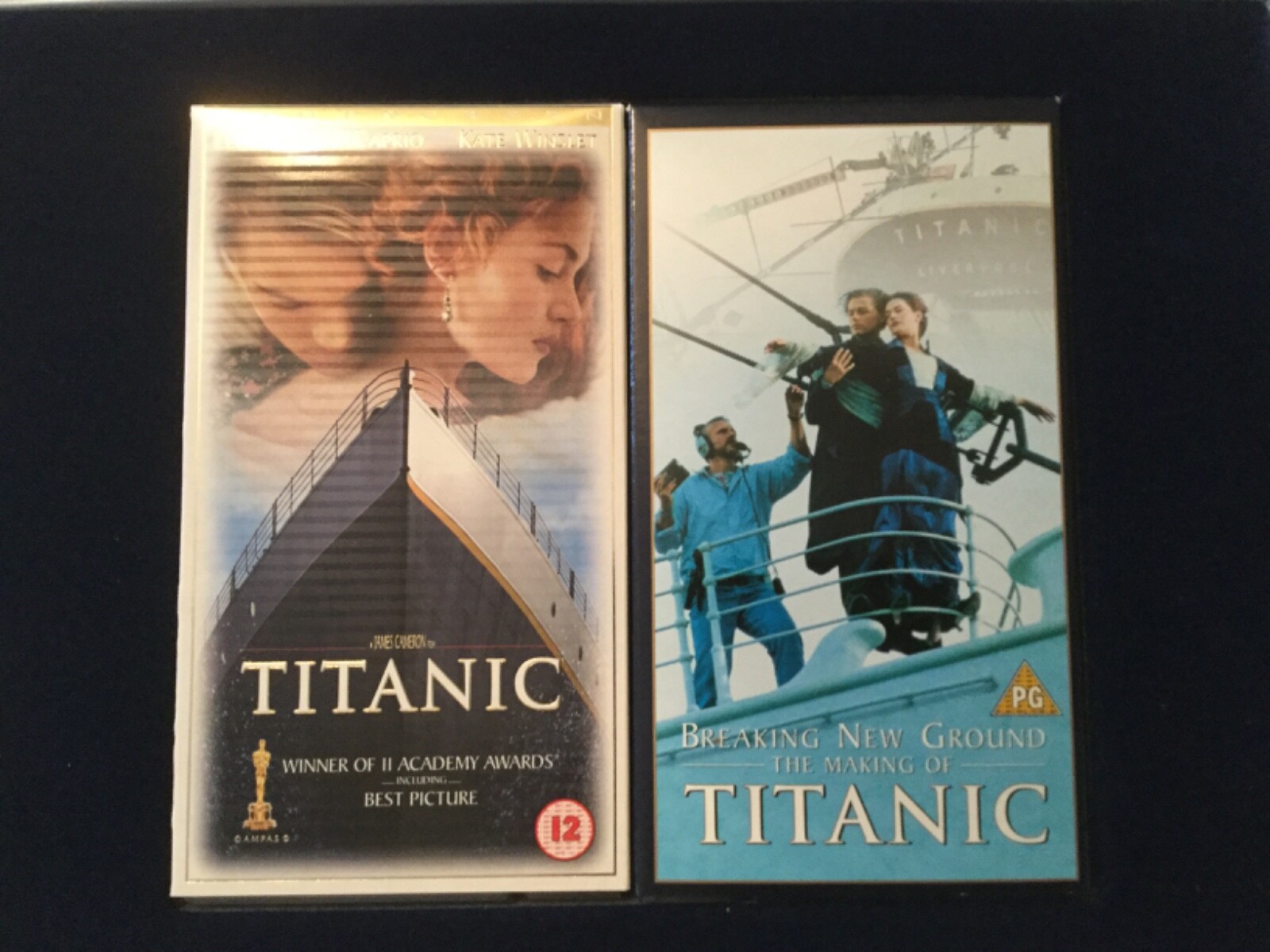 Titanic Collectors Edition Widescreen VHS Boxed Set | eBay UK