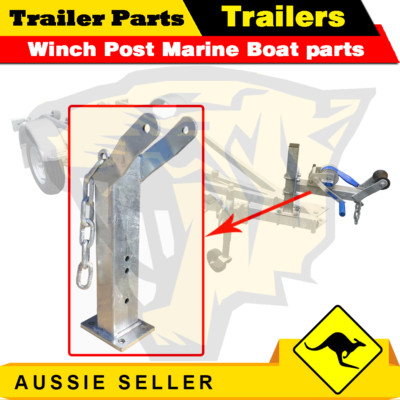 Superior Galvanised Jet Ski Tinny Trailer Winch Top Bracket For 50x50 ...
