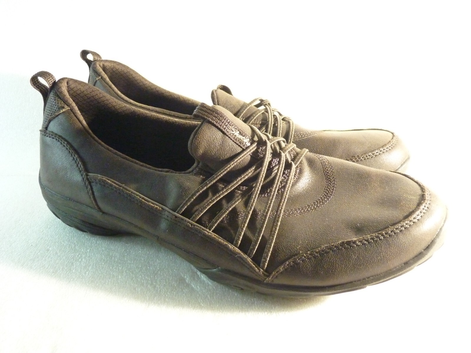 SKECHERS Women Shoes loafers Brown Wedge Size 10 SKU … - Gem