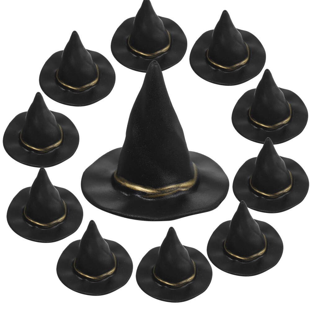 Halloween Mini Witch Hats - Set of 10 - Cute Crafts & Decorations | eBay