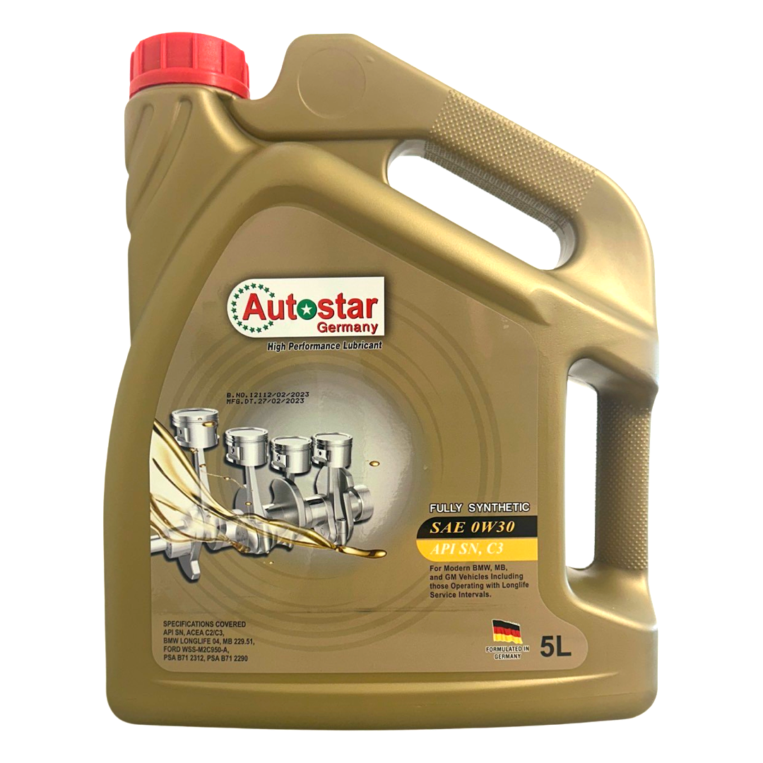 Autostar Germany 5L 0w30 Fully Synthetic Engine Oil C2/C3 | eBay