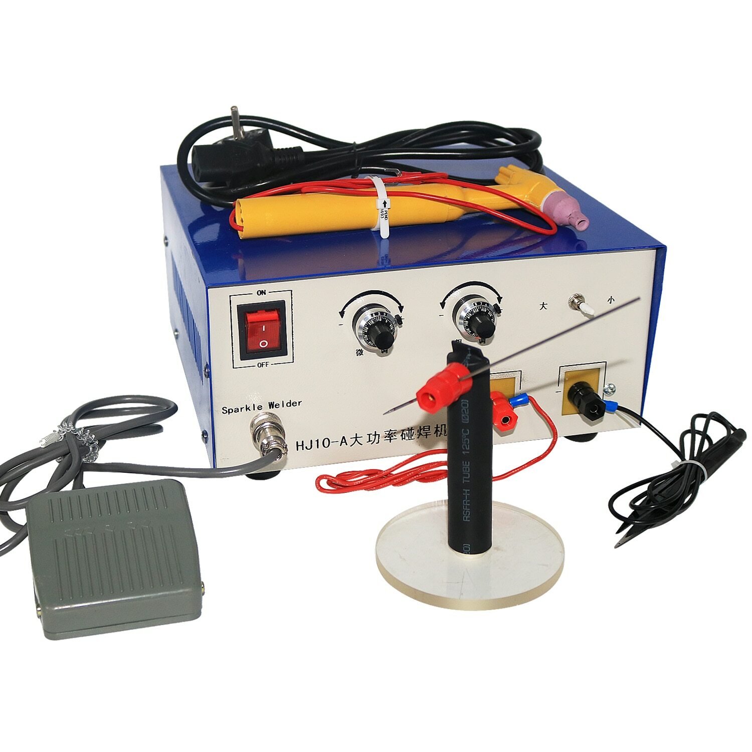 110-220V Spot Welding Machine Handheld Small Laser Welder Jewelry Coil ...