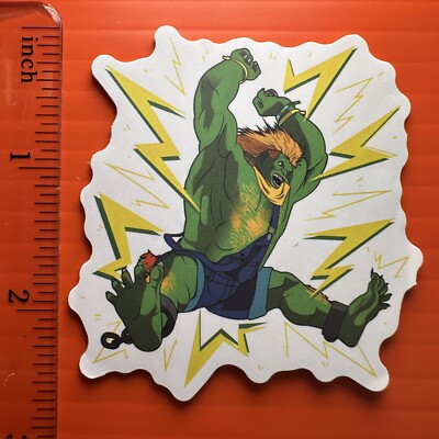 Blanka Sticker Street Fighter Capcom | eBay