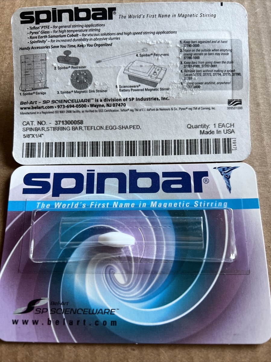 Spinbaru00ae Restrainer Retrieve Magnetic Stirring Bars From Vessels