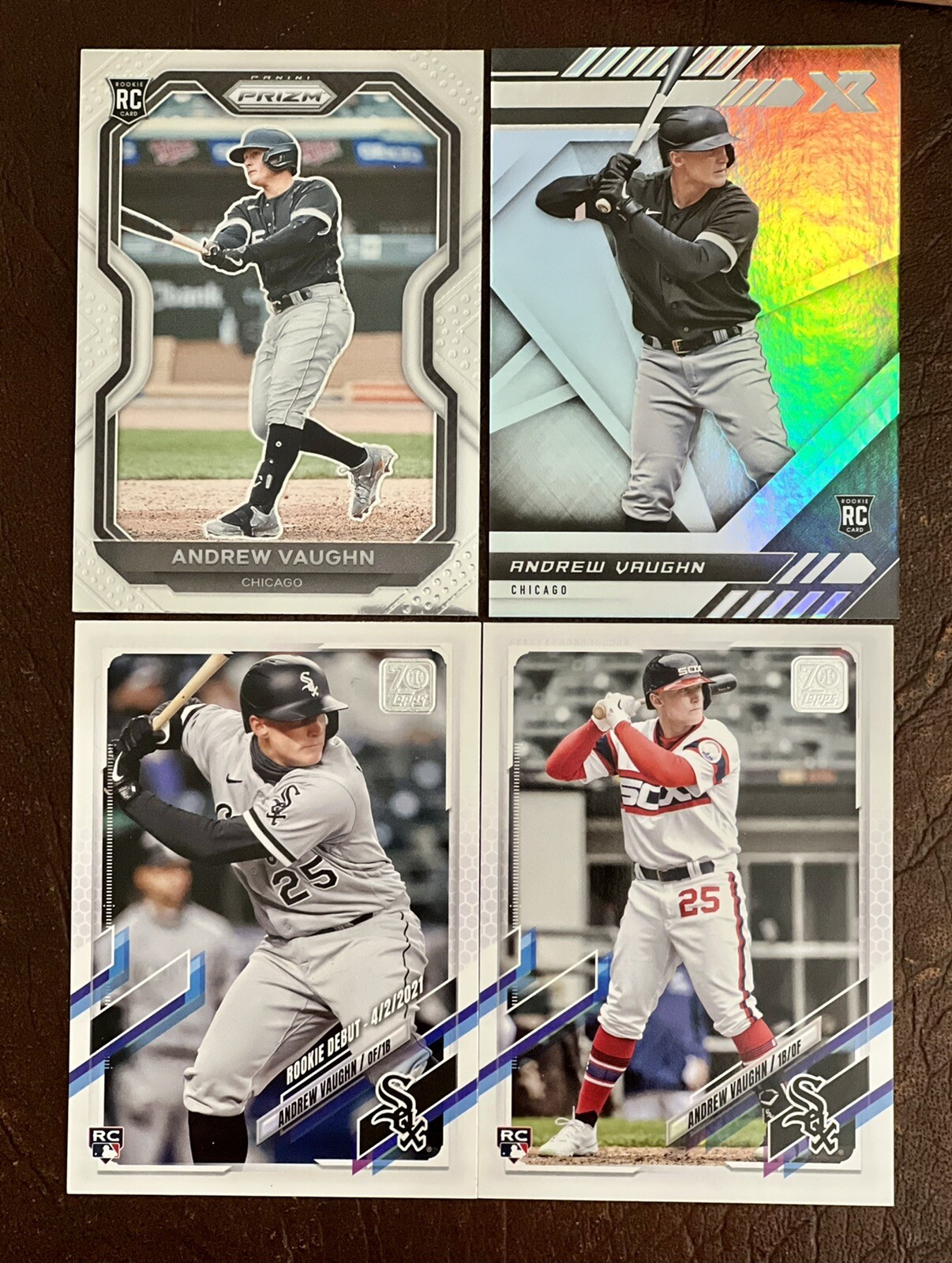 Andrew Vaugh ROOKIES - 2021 TOPPS UPDATE + DEBUT + PRIZM + XR SILVER! 🔥 ...