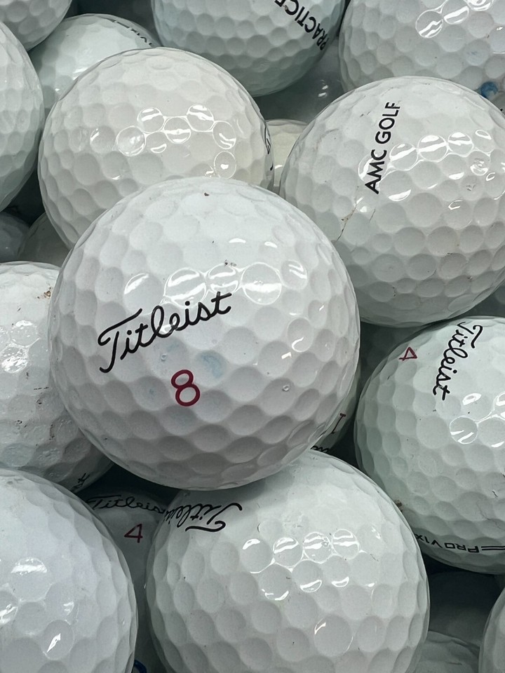 100 Titleist Pro V1x Used Golf Balls - 2A/3A Hit-A-Way Value AA / AAA ...