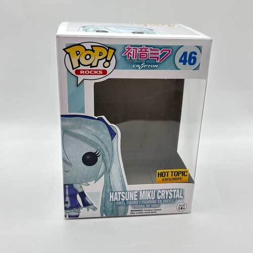 Funko POP! Hatsune Miku Crystal #46 Hot Topic Ex. OUTER REPLACEMENT BOX ...