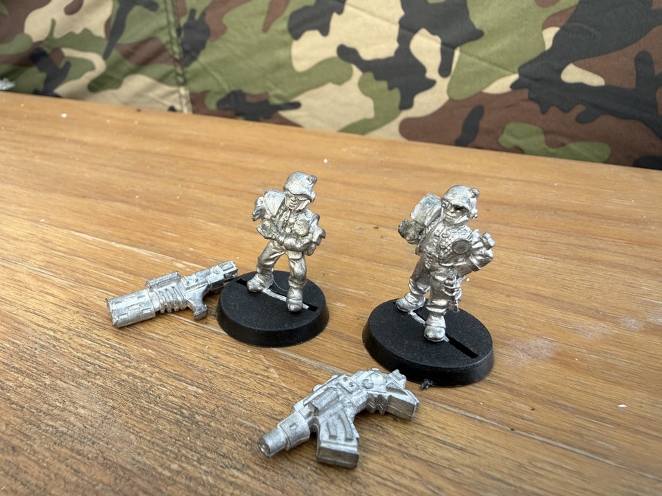Warhammer 40k 80s Rogue Trader Imperial Guard Heavy Weapons Metal Rare ...