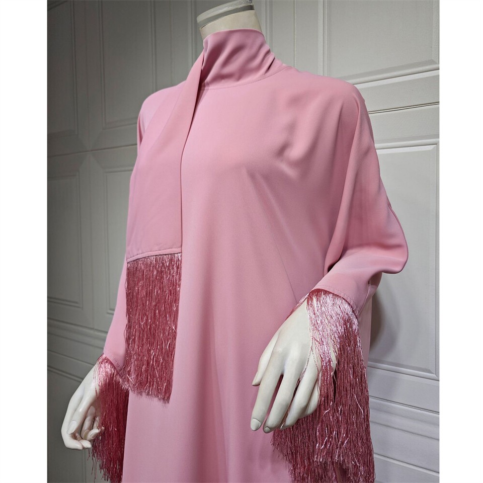 Dubai Abaya Women Oversize Muslim Bat Sleeve Maxi Dress Islamic ...