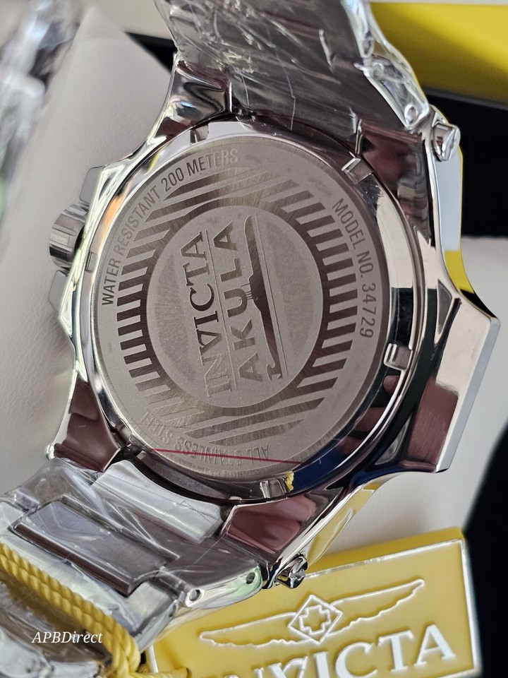 Invicta - AKULA - Prestige Silver TUX Dial - Silver SS Bracelet - mens ...